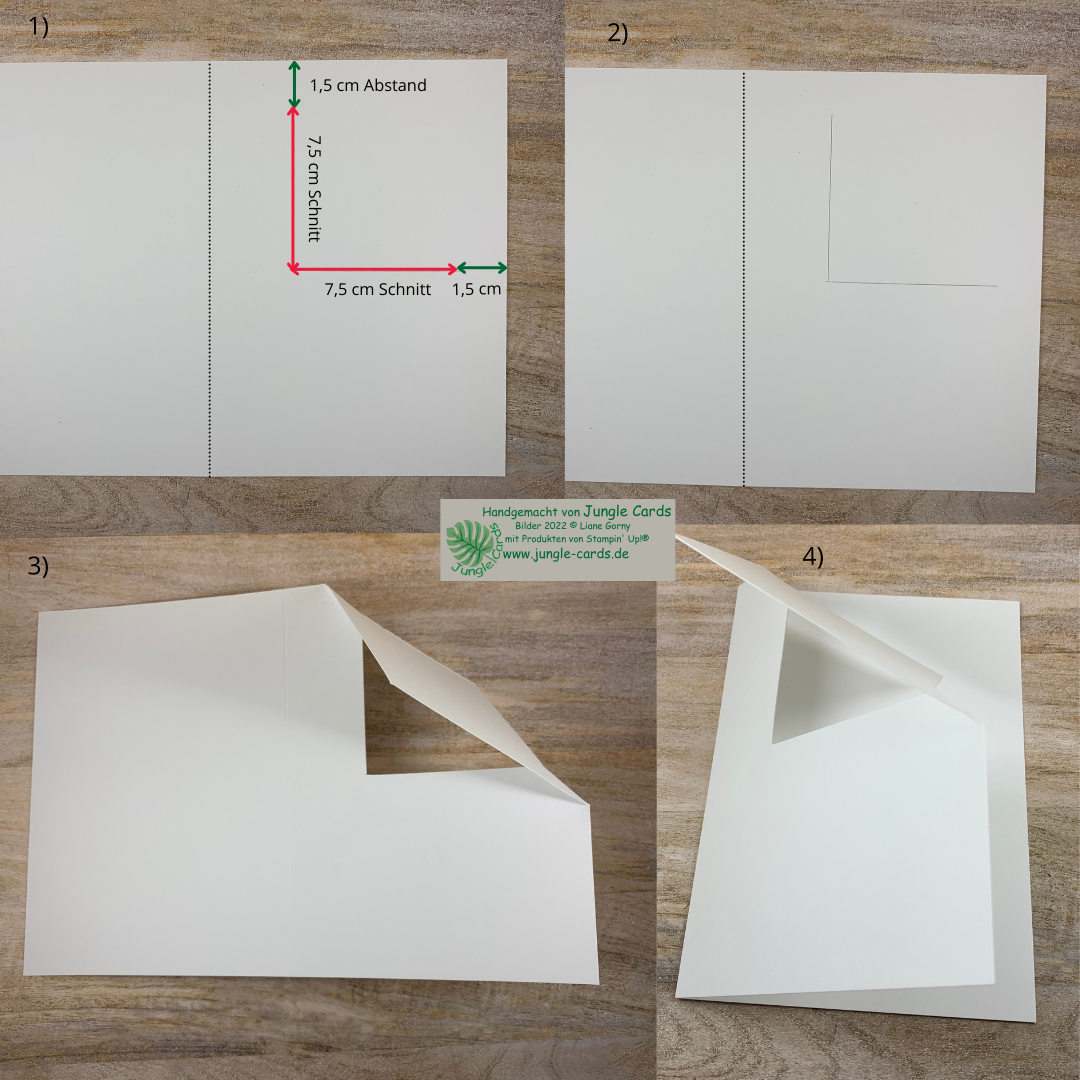 MiniHop - Corner Flip Card - Entspannte Momente - Jungle Cards